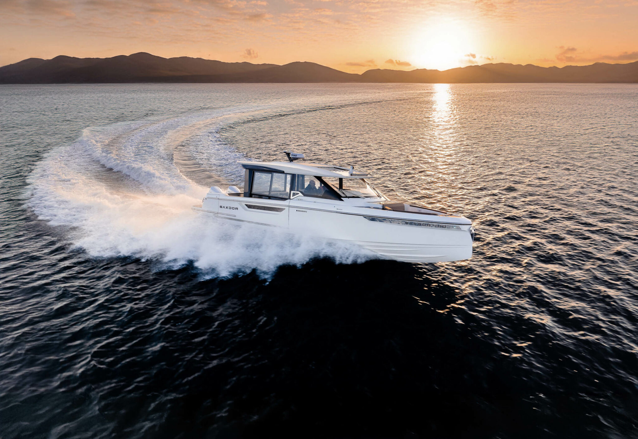 Saxdor Yachts Announces Saxdor 340 GTWA: The Innovative Walkaround ...