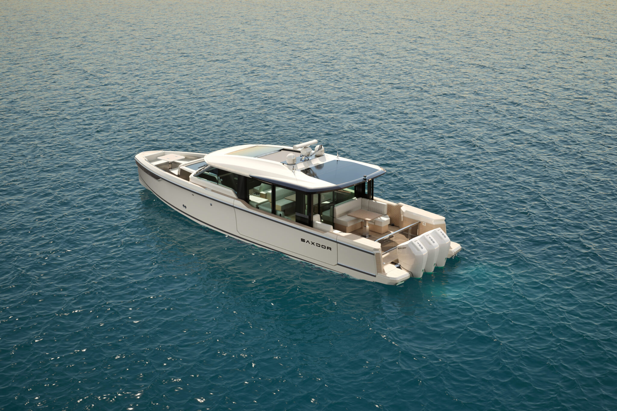Saxdor Yachts Announces Saxdor 340 GTWA: The Innovative Walkaround ...
